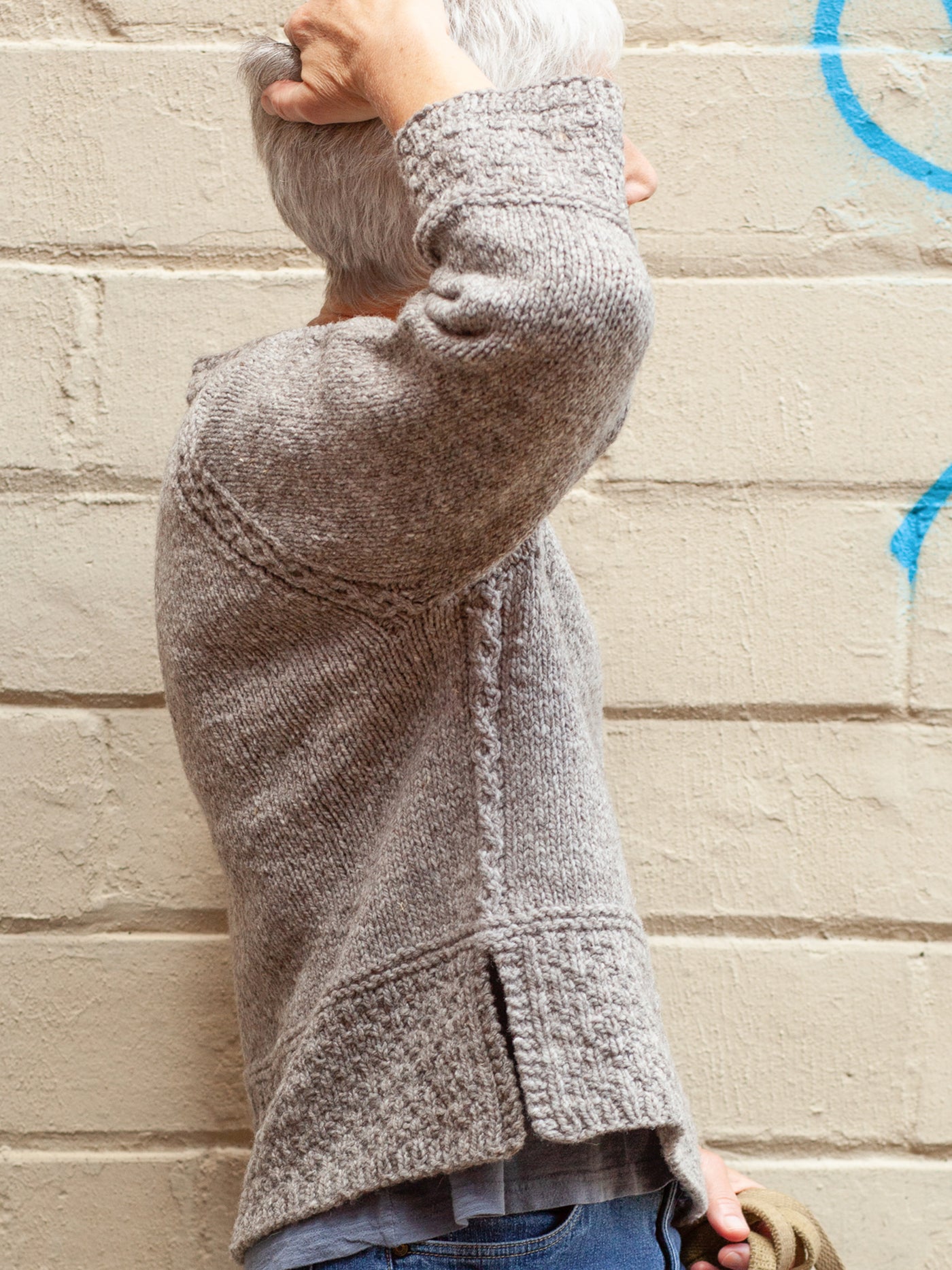 Box Top Smock knitting pattern