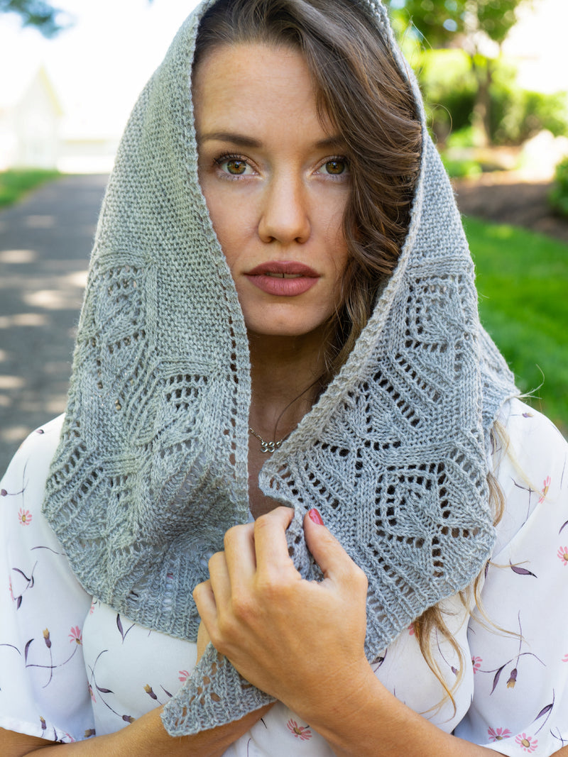Angels in Churches Shawl knitting pattern