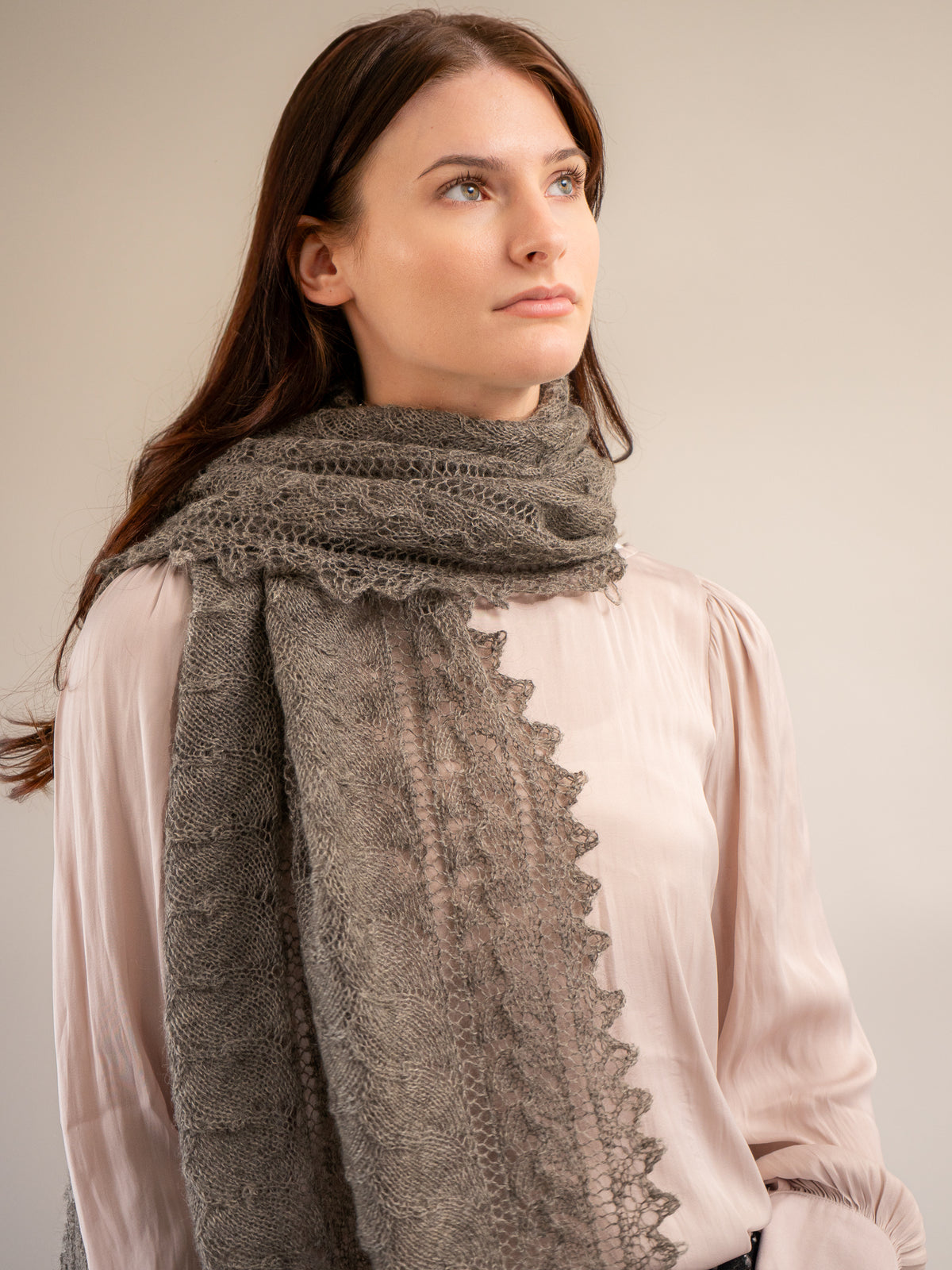 Autumn Arbor Stole knitting pattern