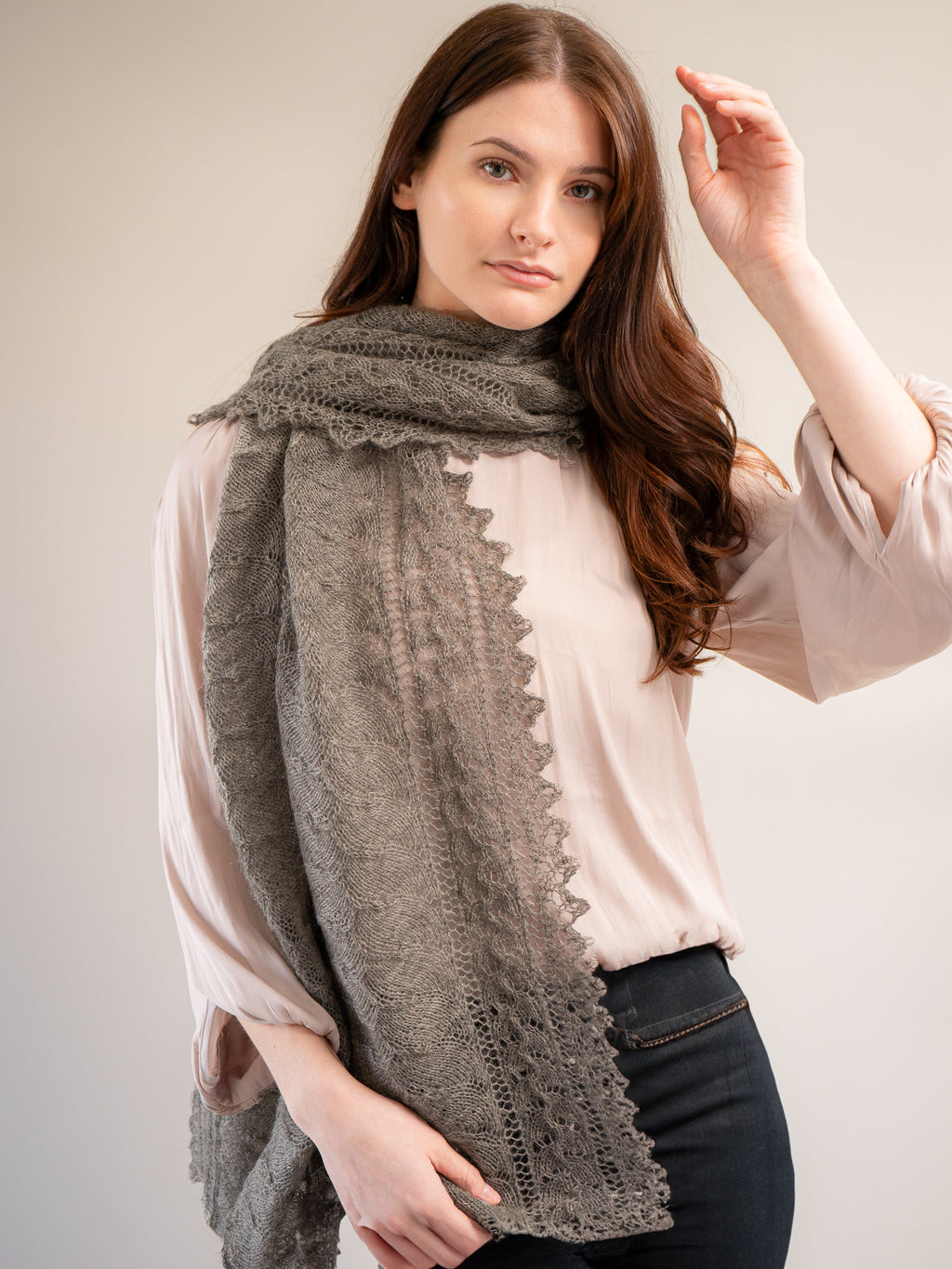 Autumn Arbor Stole knitting pattern