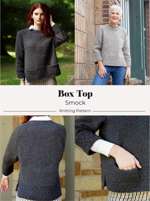Box Top Smock knitting pattern