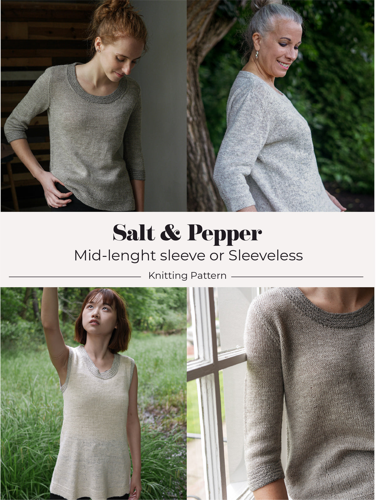Salt & Pepperknitting pattern