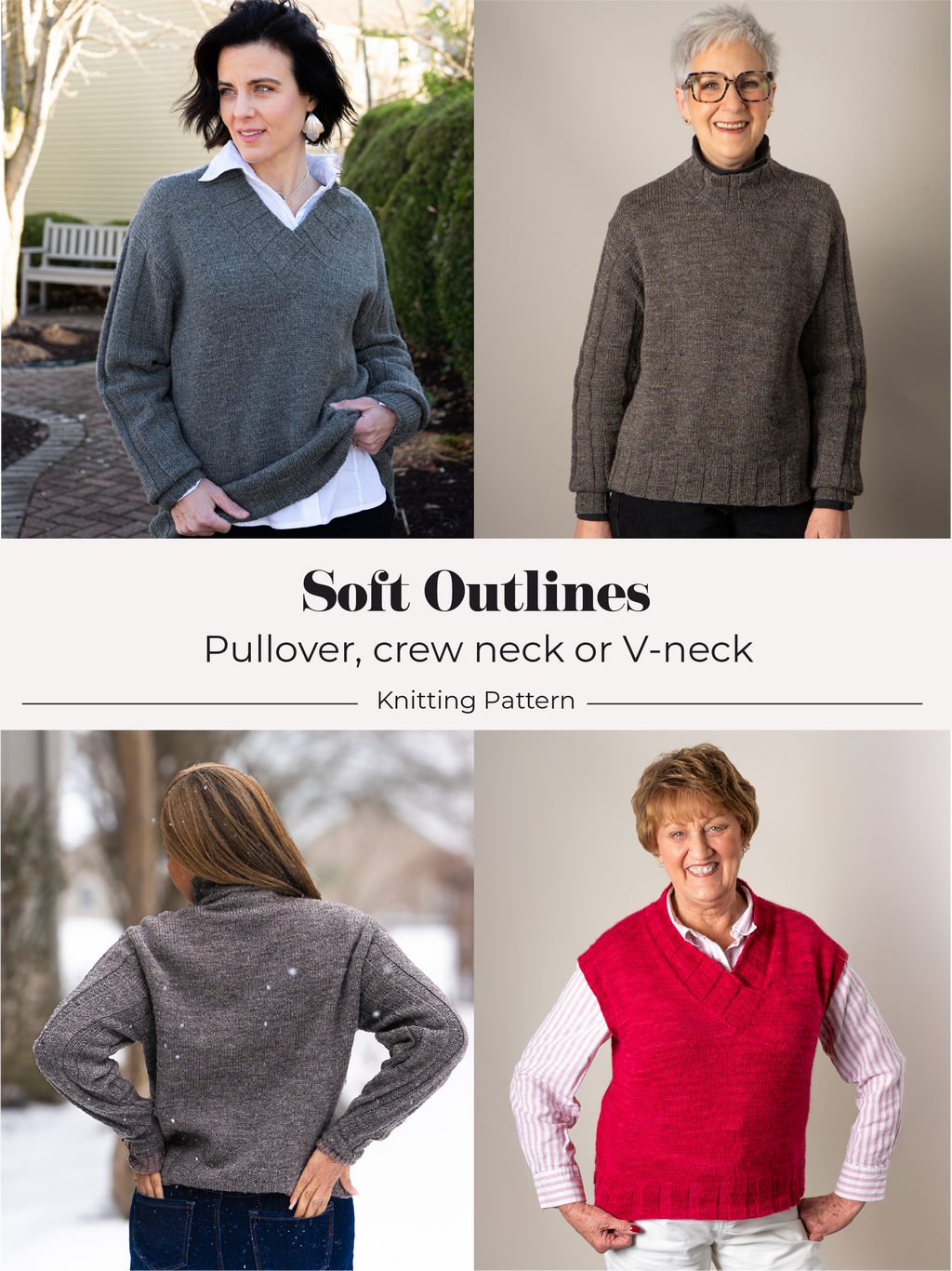 Soft Outlines knitting pattern