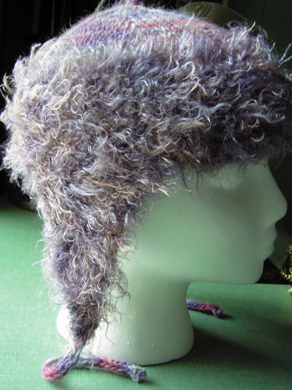 Four Way, Two Needle Hat knitting pattern