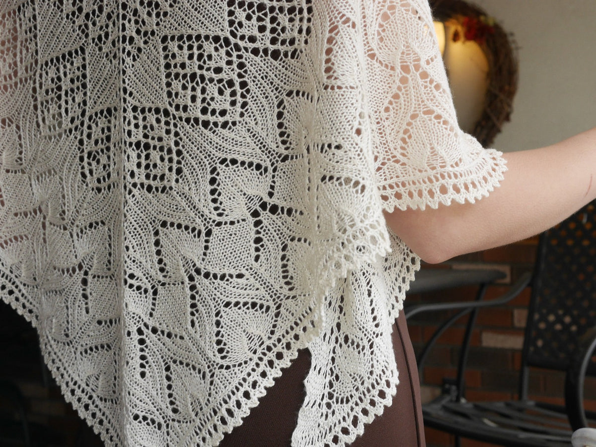 Harrier Lace Shawl knitting pattern