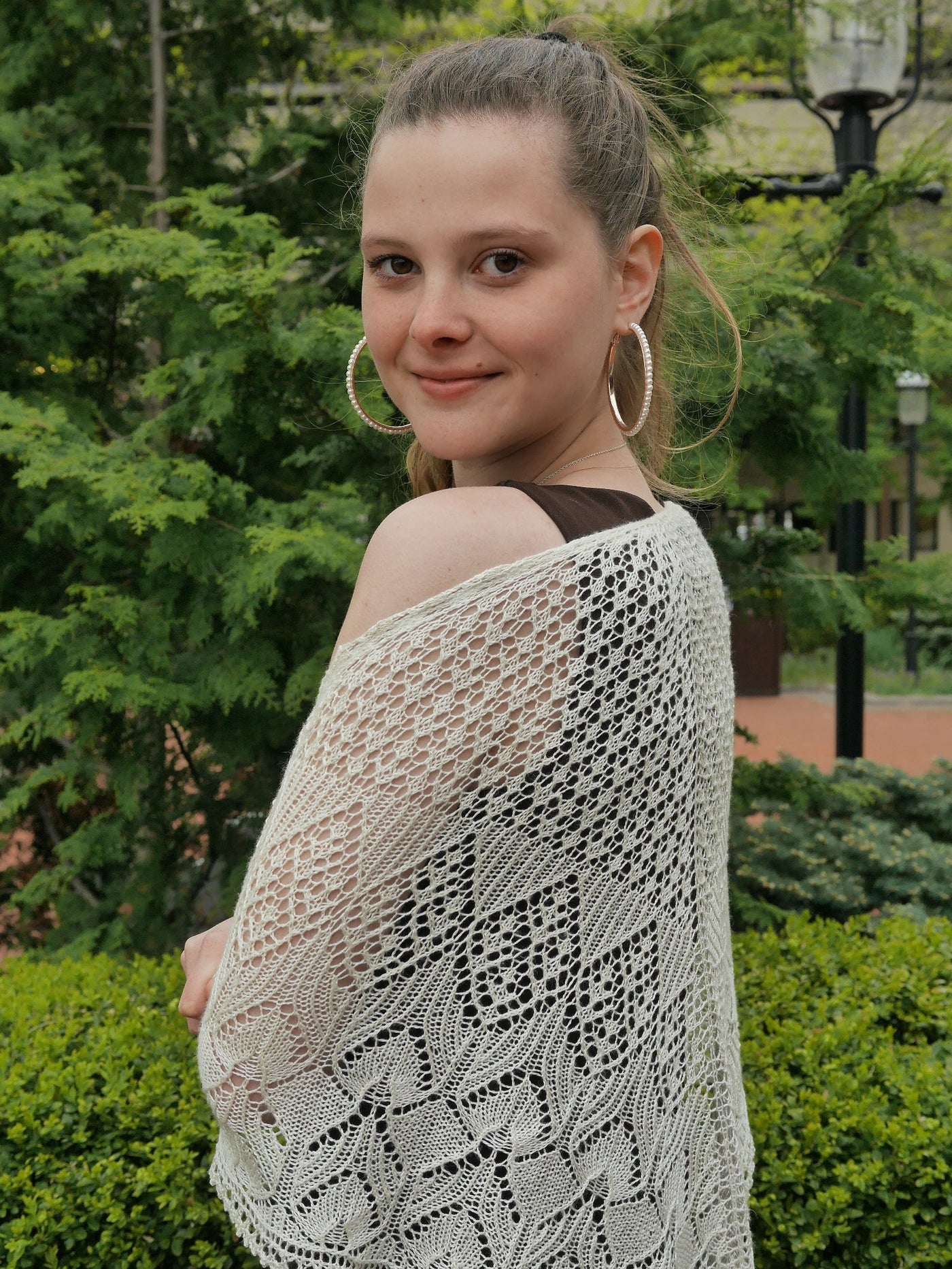 Harrier Lace Shawl knitting pattern