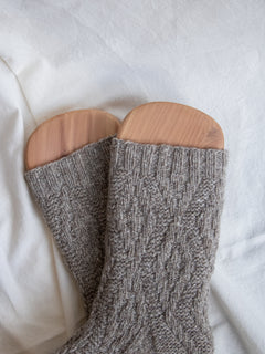 Cardigan Sock knitting pattern