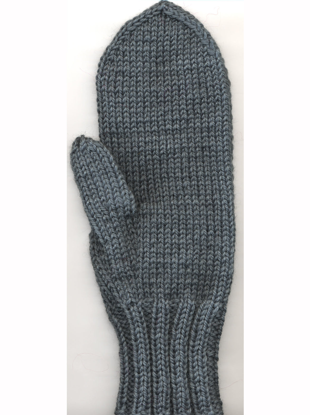 Two-Needle Mittens-Adult knitting pattern