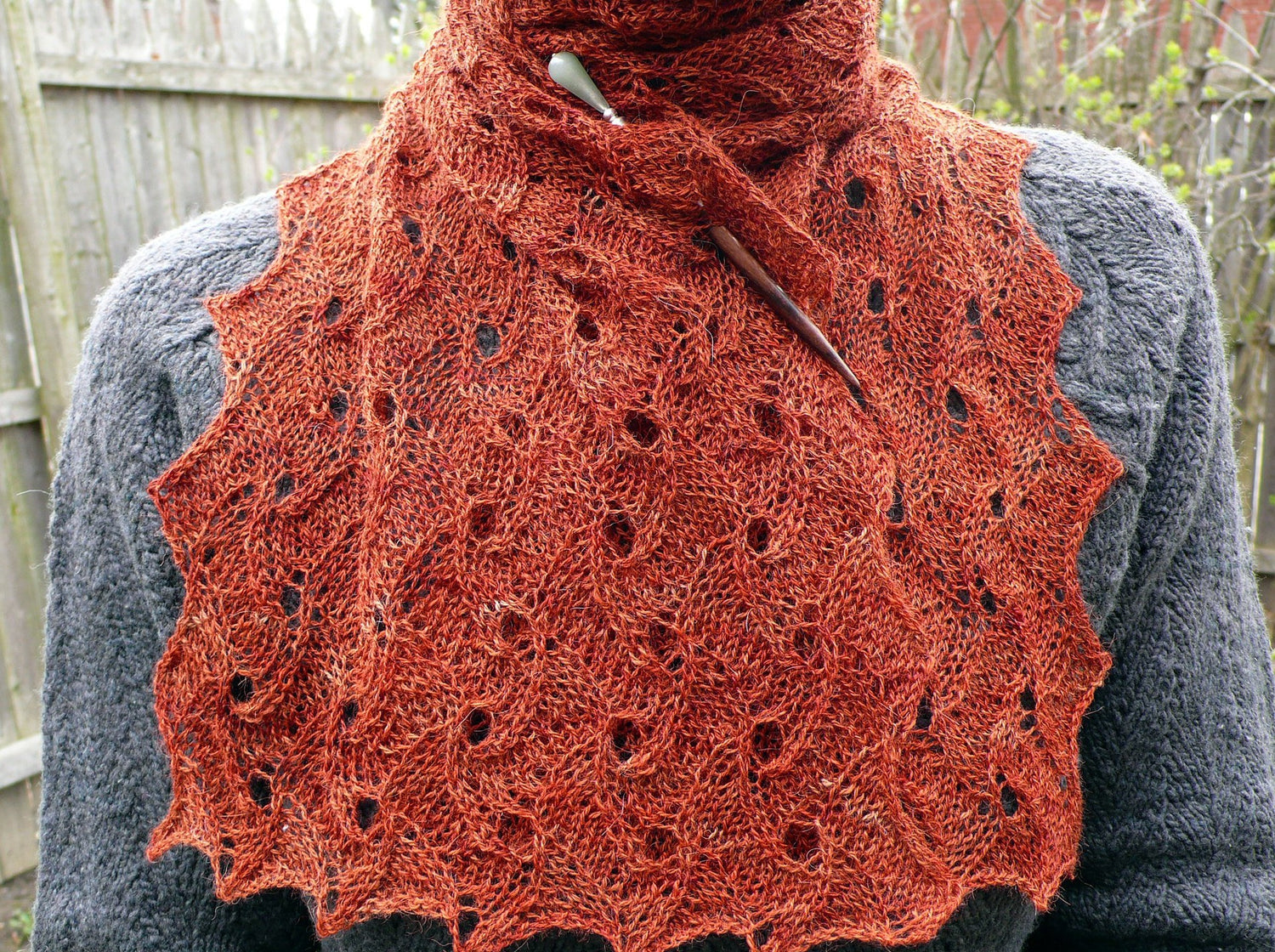 Alhambra Scarf knitting pattern