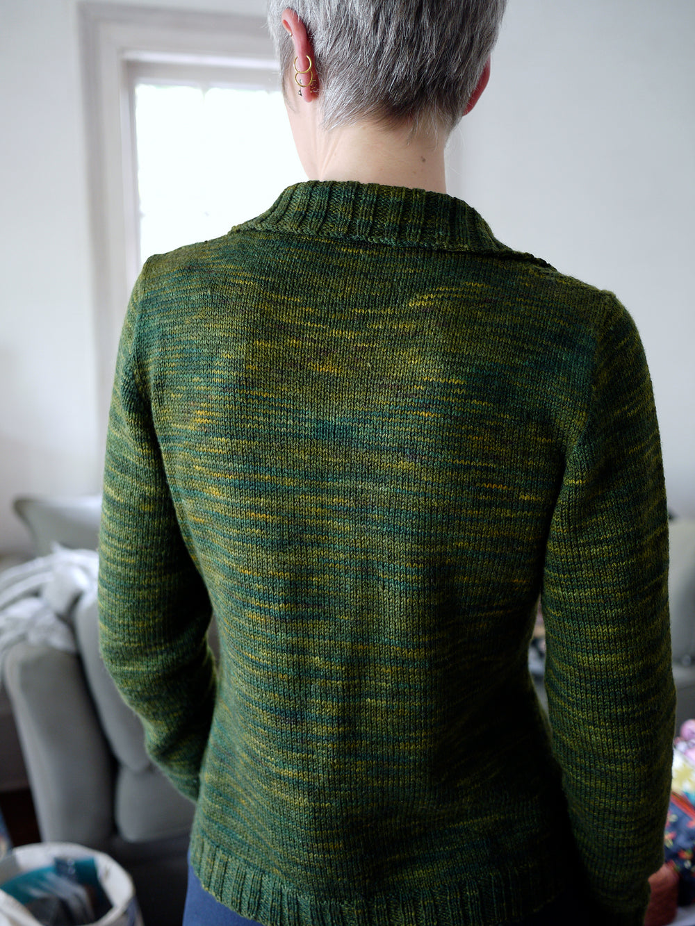 Bel Air Henley knitting pattern