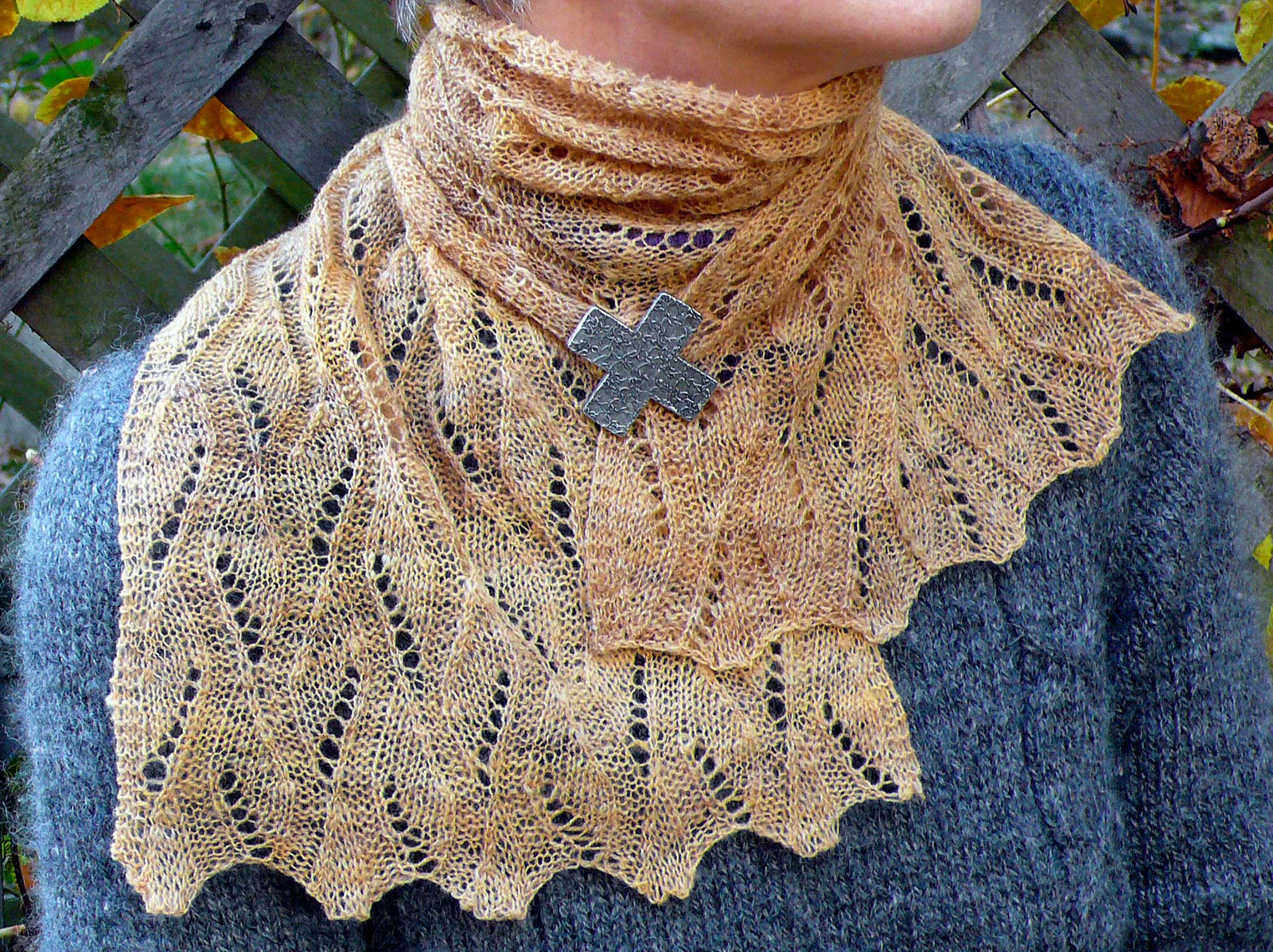 Butternut Scarf knitting pattern
