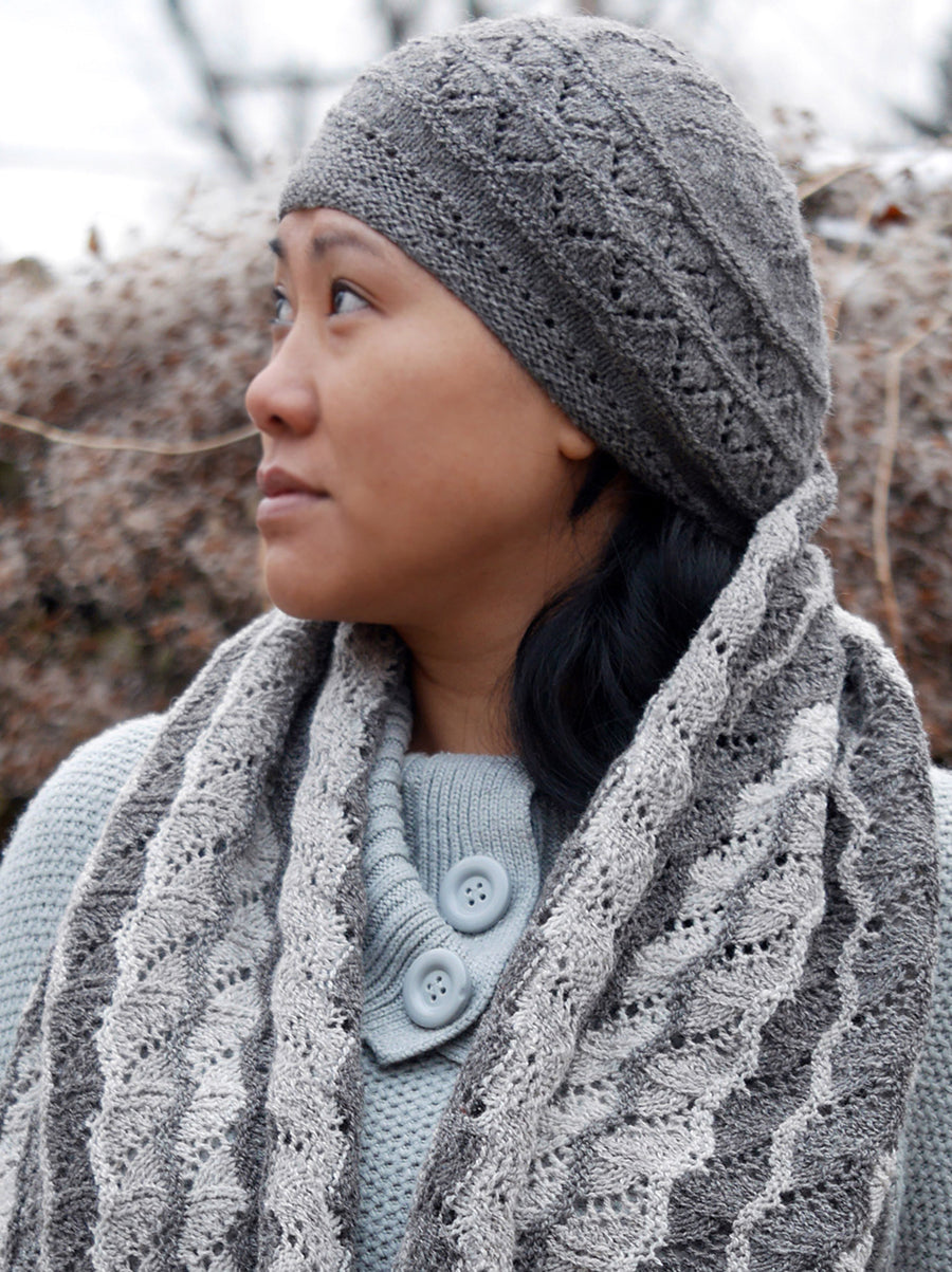 Cyclone Tam Hat knitting pattern