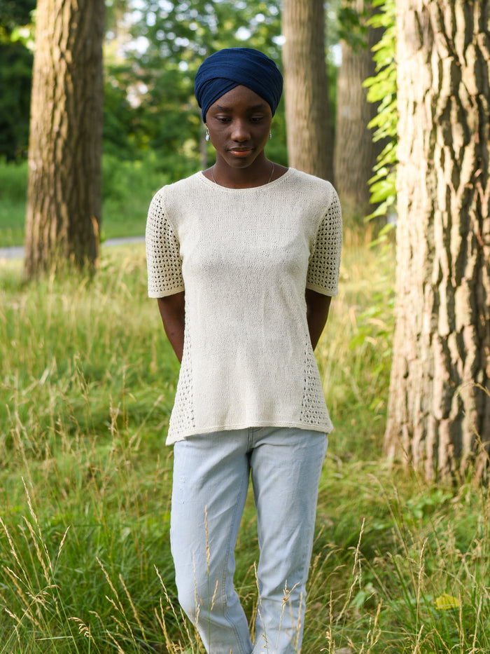 Firefly Short sleeve knitting pattern