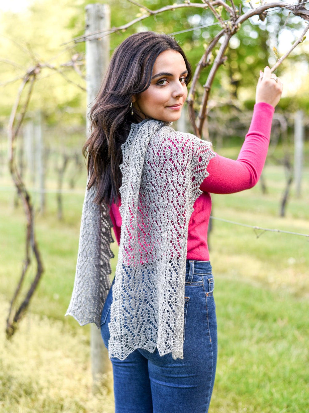 Isadora Lace Scarf knitting pattern