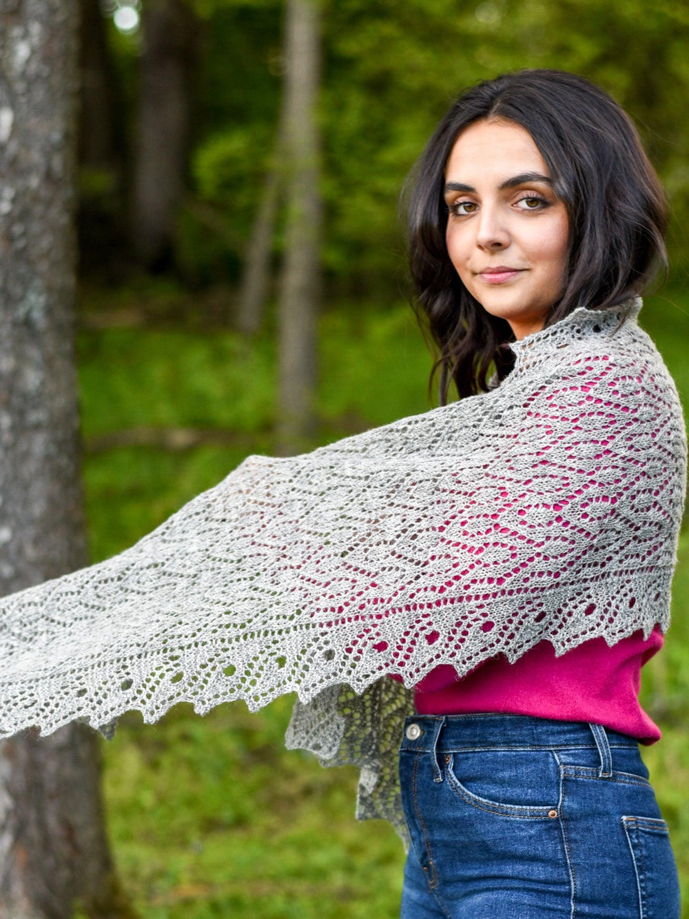 Isadora Lace Scarf knitting pattern