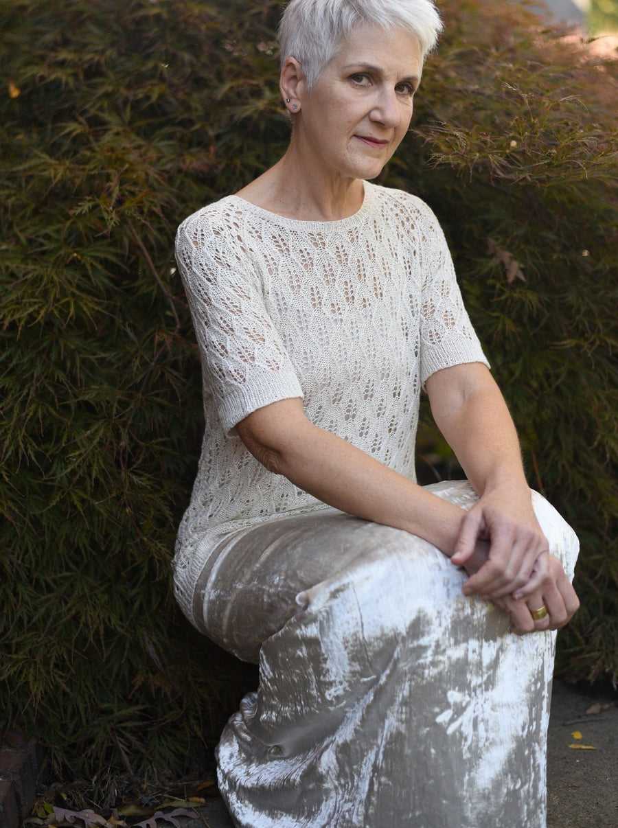 Muqarnas knitting pattern