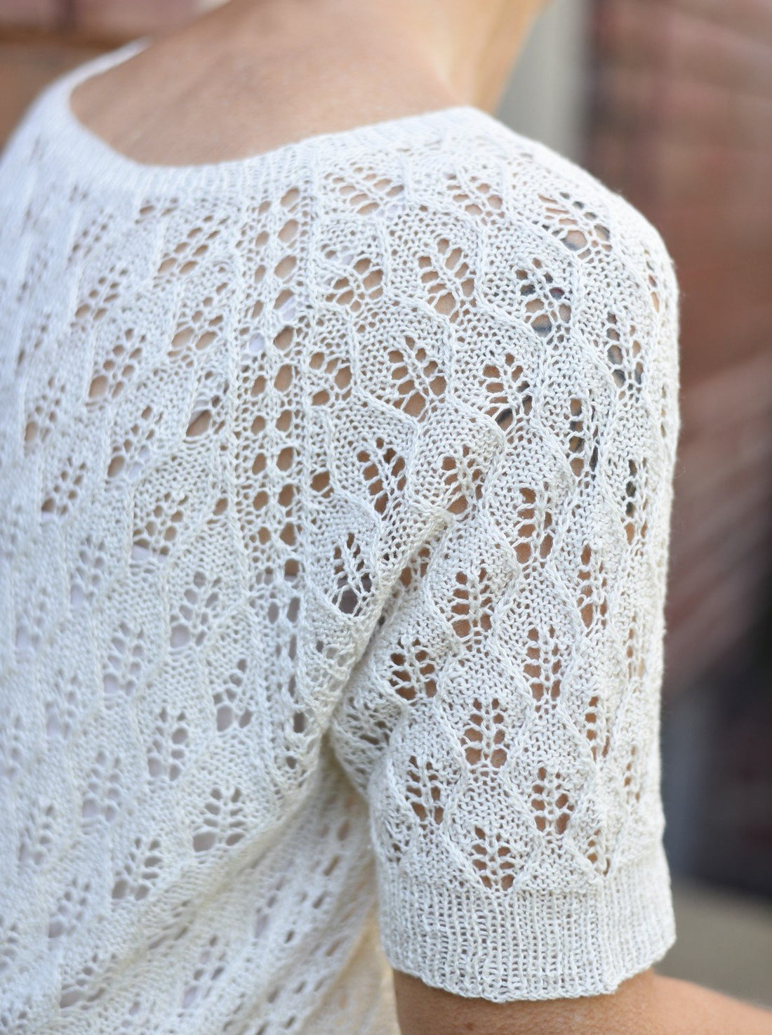 Muqarnas knitting pattern