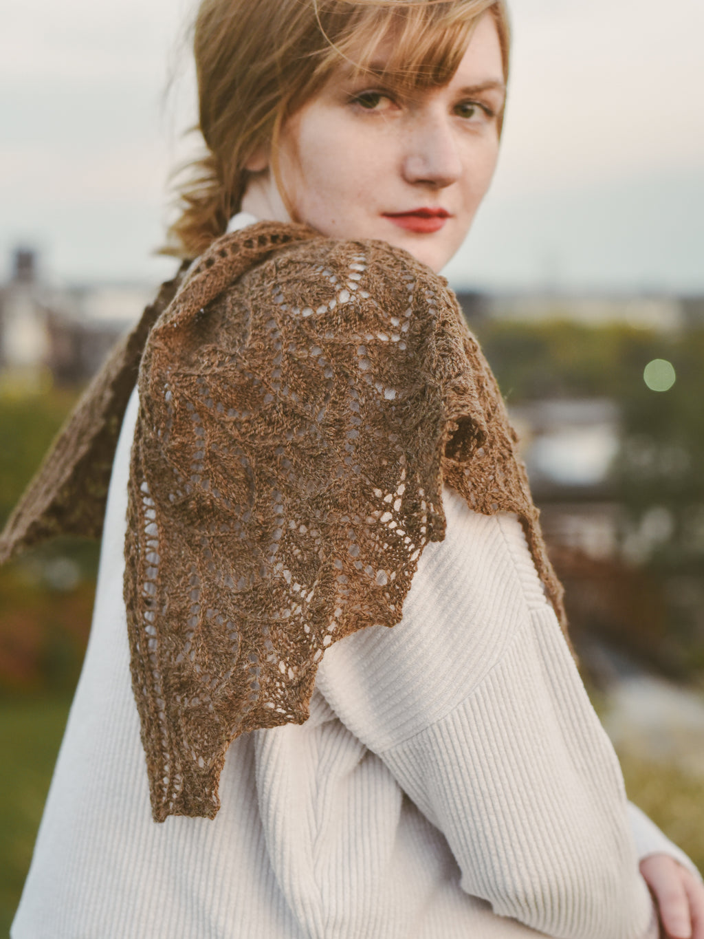 Pea Vines knitting pattern