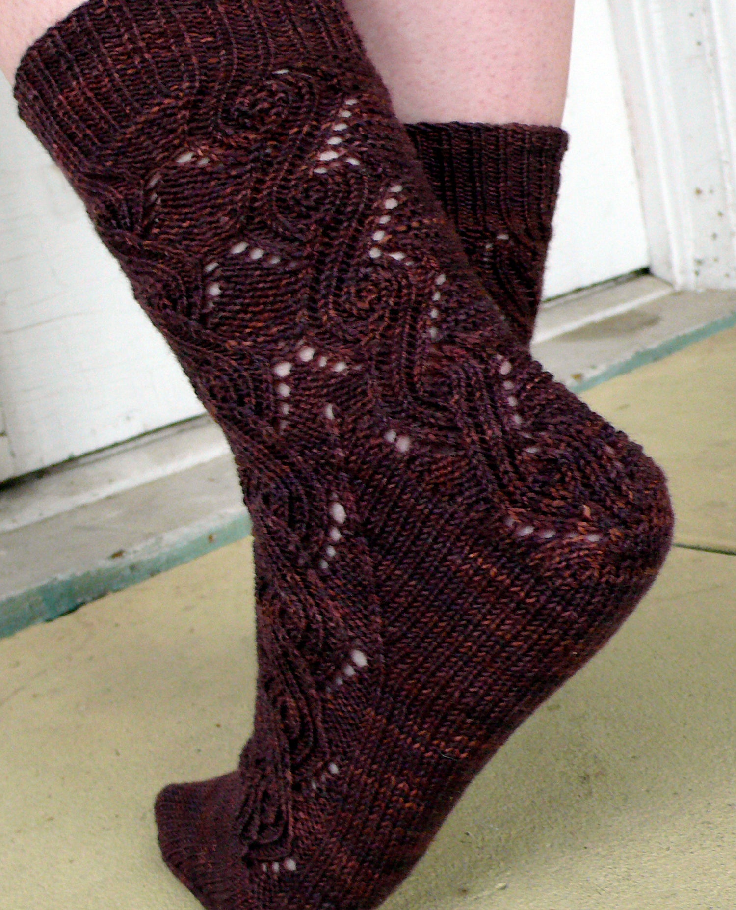 Woodsmoke Sock knitting pattern